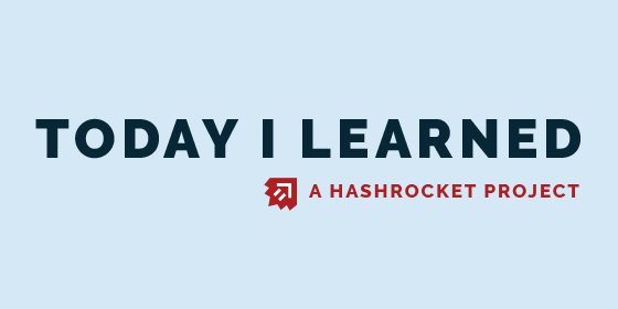"Zero One Bespoke Software Development" - Today I Learned